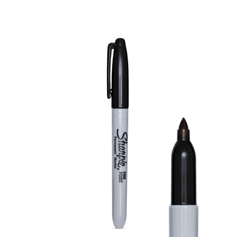 Marqueur permanent Sharpie pointe fine